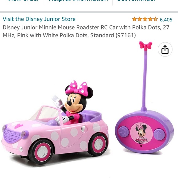 Disney | Toys | Disney Junior Minnie Mouse Roadster Racer | Poshmark